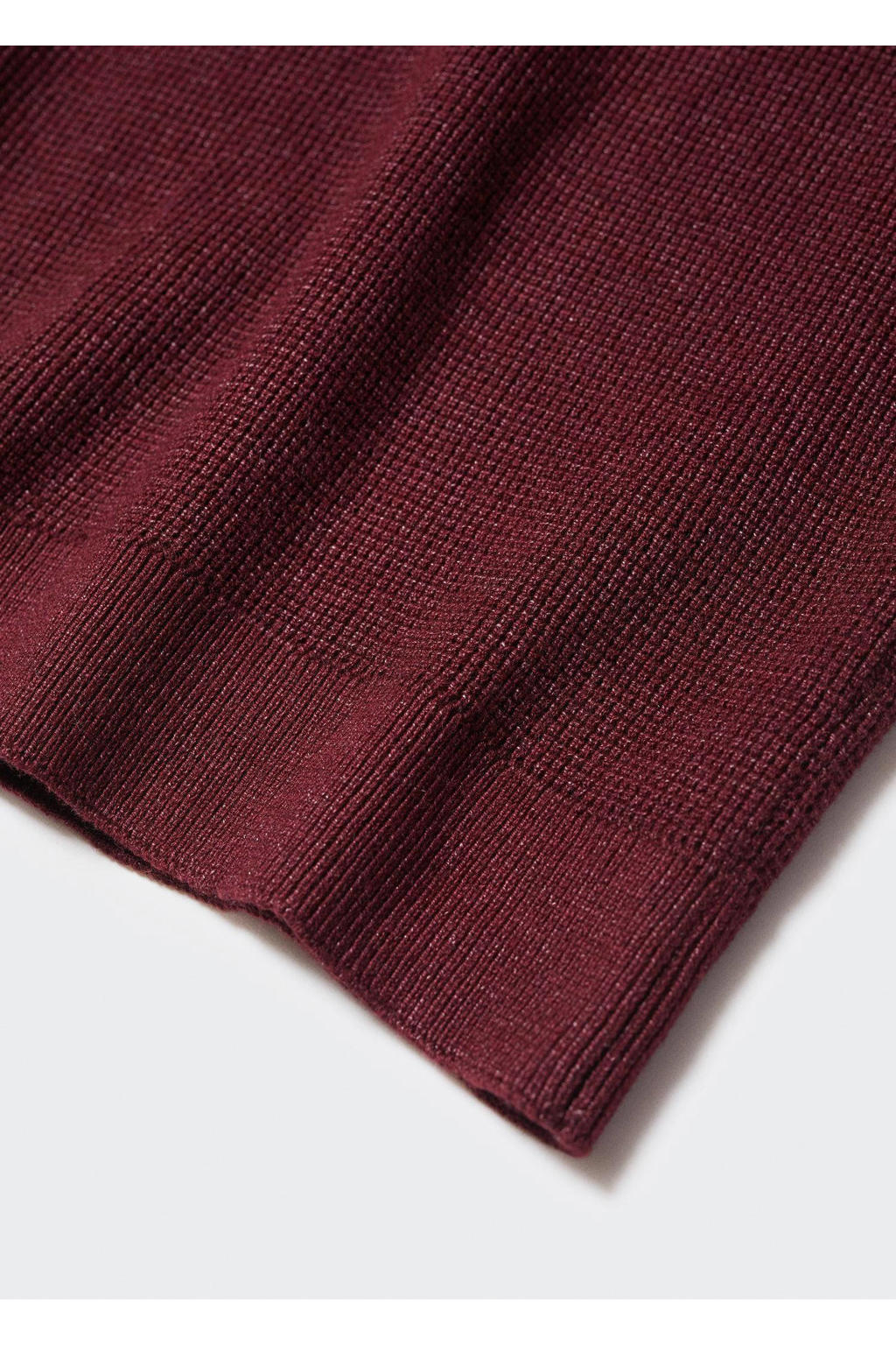 Mango Man pullover donker rood | wehkamp