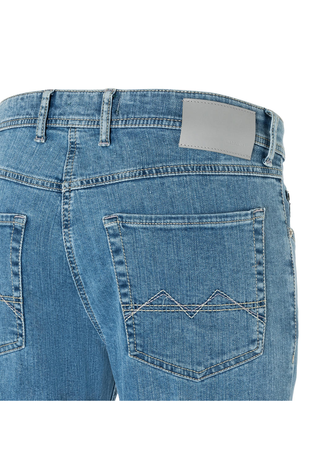 MAC slim fit jeans light indigo stone wash | wehkamp
