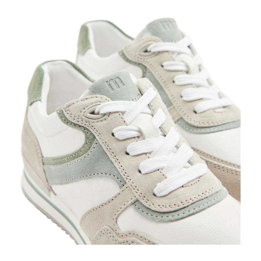 Medicus suède sneakers wit/beige | wehkamp