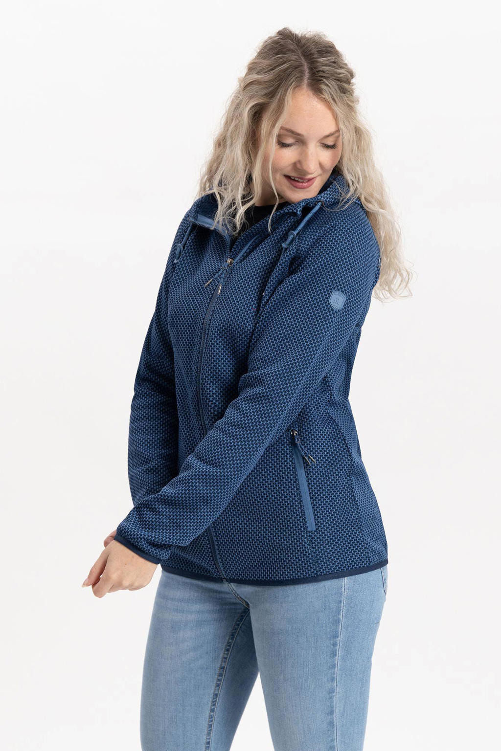Kjelvik outdoor vest Liz blauw | wehkamp