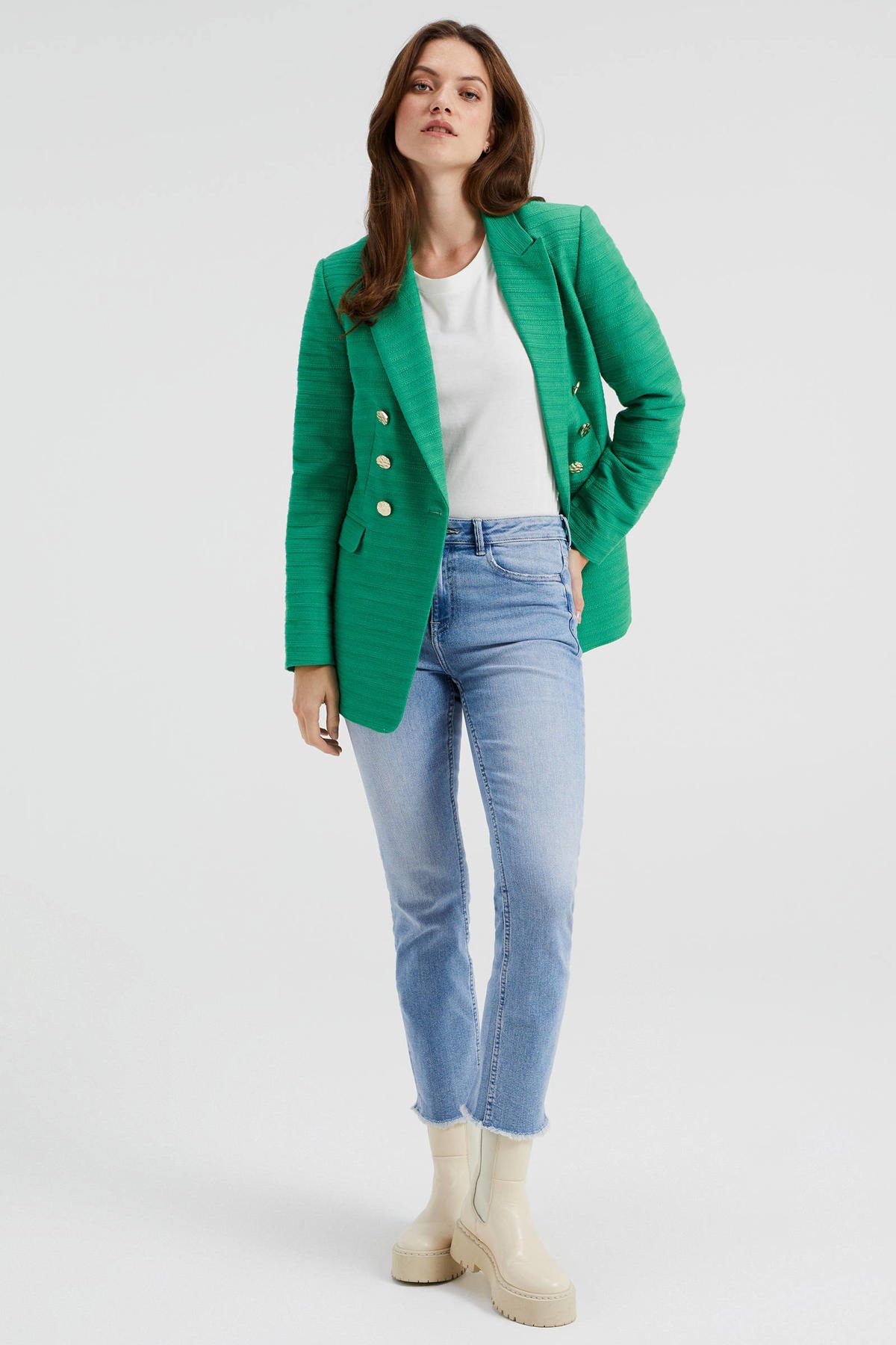 WE Fashion blazer groen kopen? | Morgen in huis | wehkamp