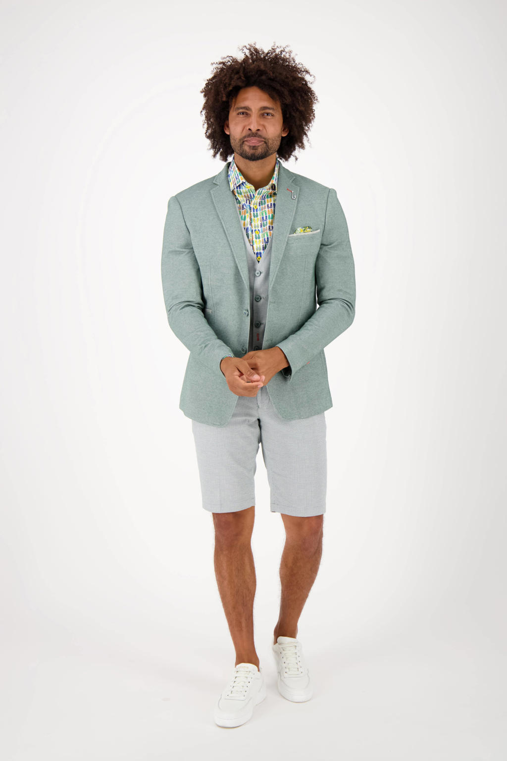 A fish named Fred regular fit colbert green pique brasil | wehkamp