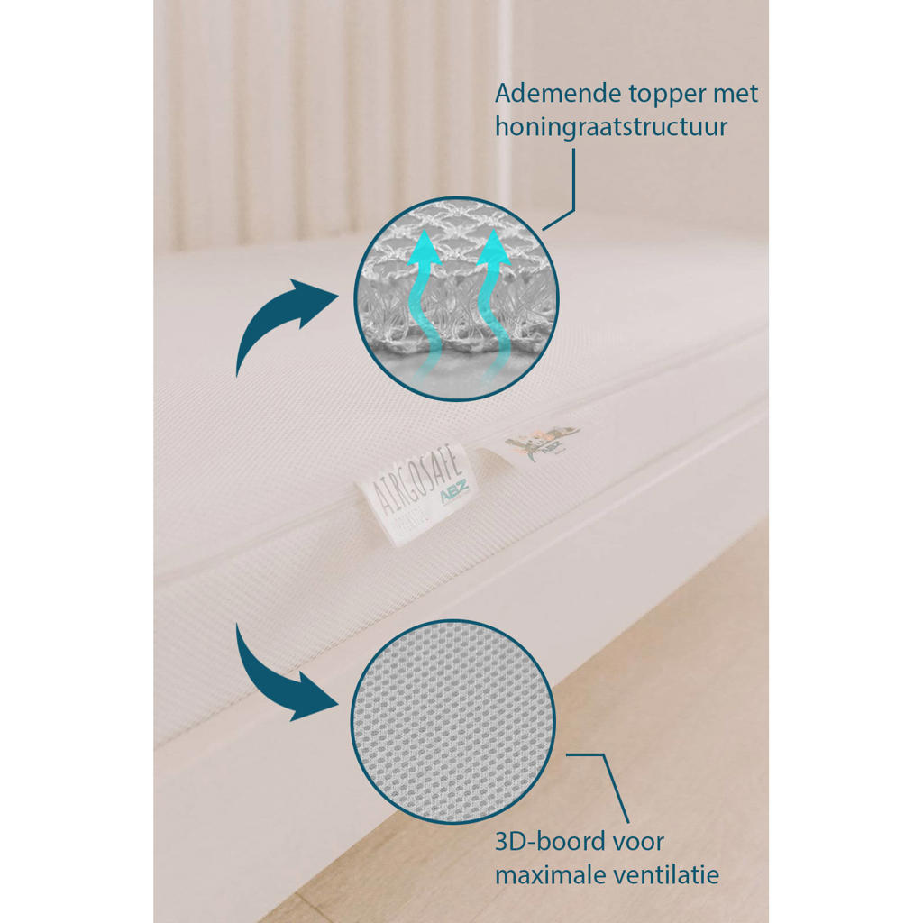 ABZ Airgosafe babymatras Koala (60x120 cm) | wehkamp