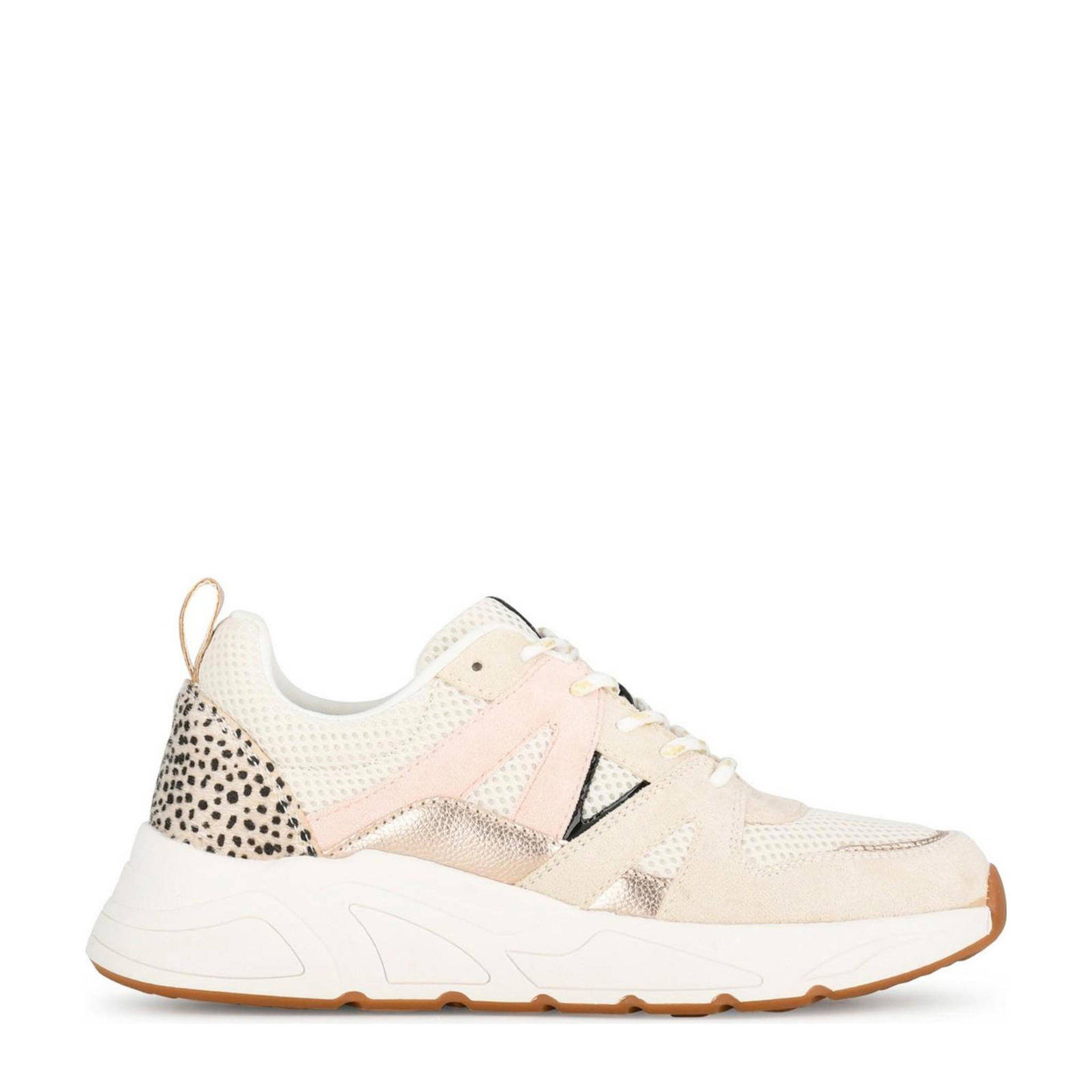 POSH by Poelman Carocel chunky sneakers beige | wehkamp