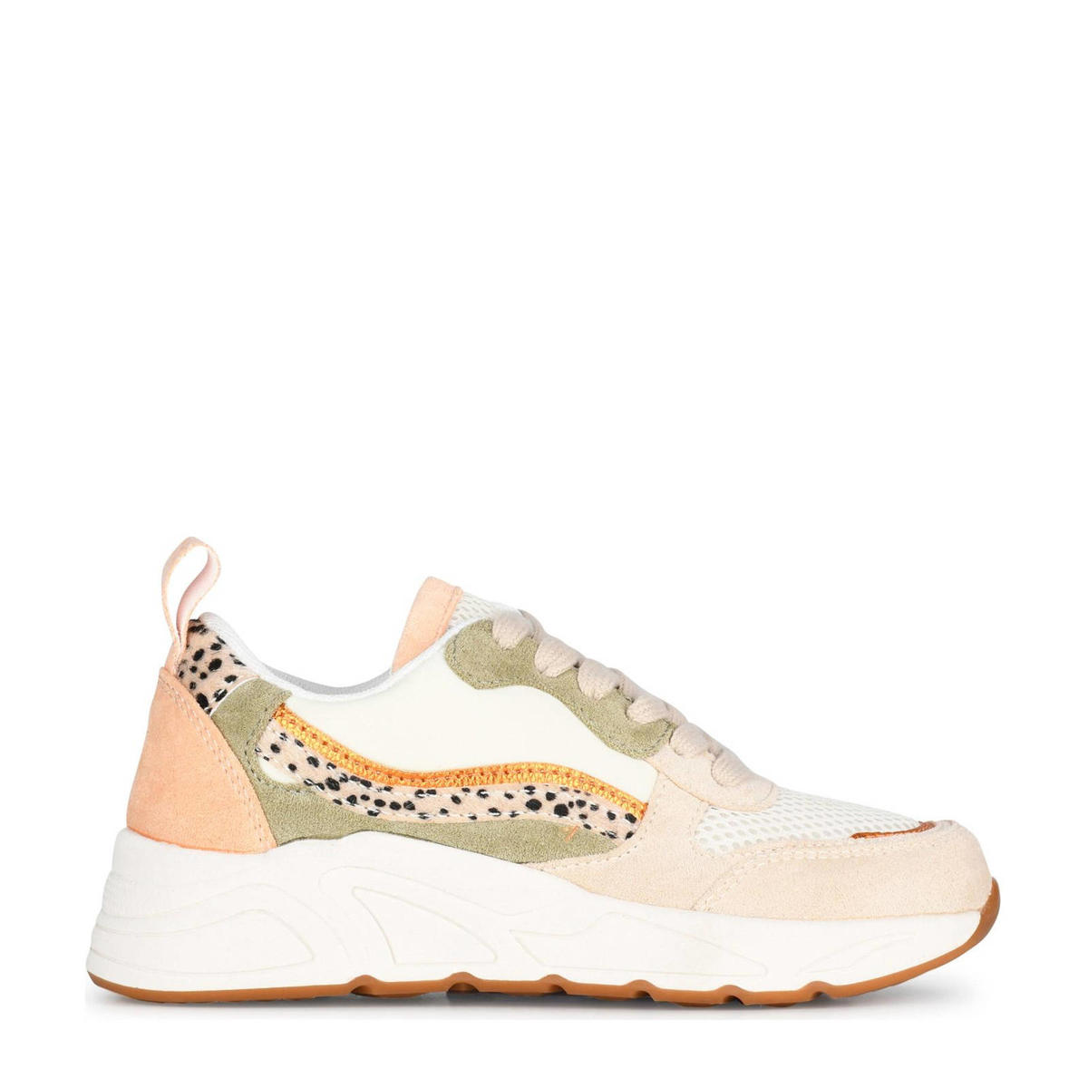 POSH by Poelman Carocel chunky sneakers beige | wehkamp
