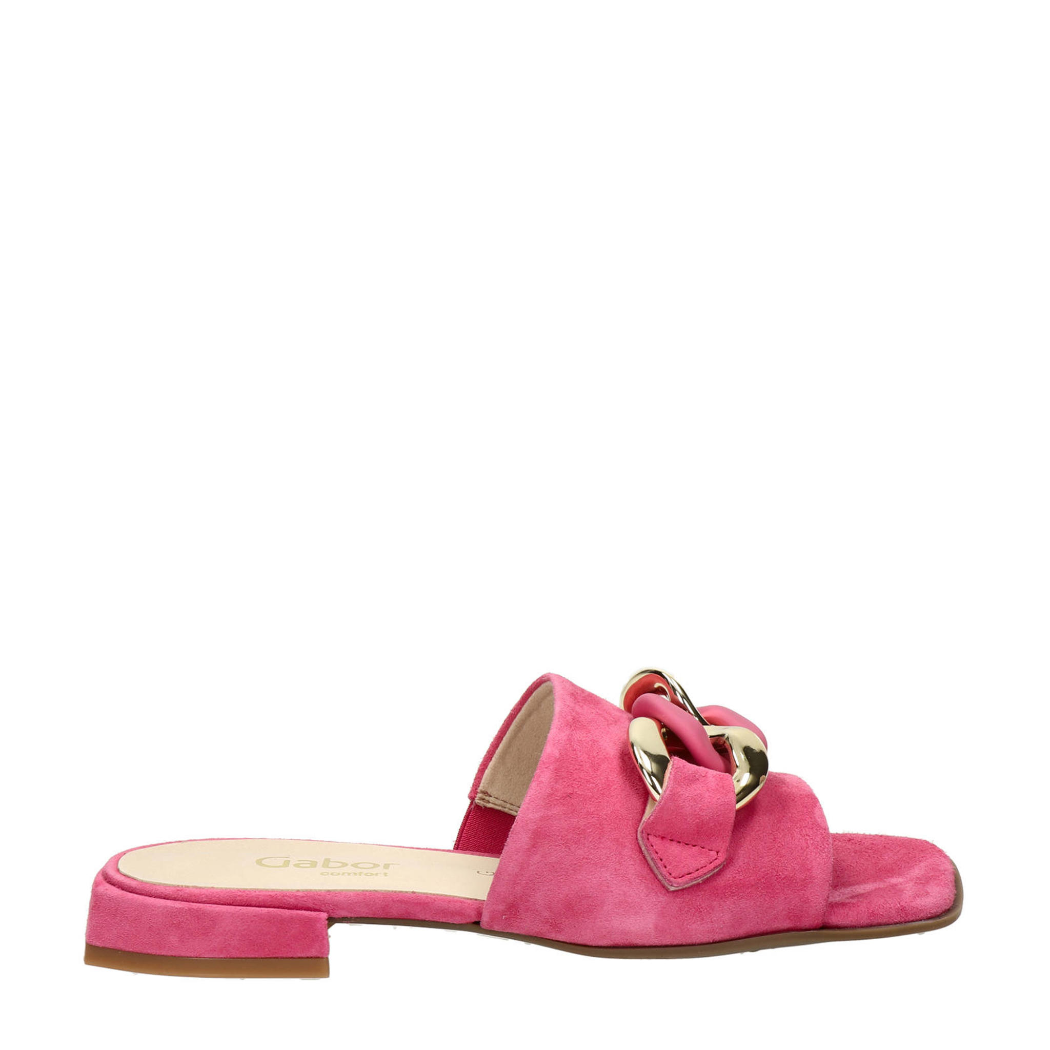 Gabor suède slippers roze kopen? | Morgen in huis | wehkamp