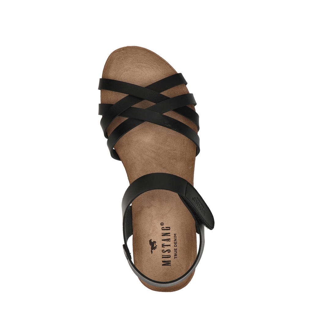 Mustang sandalen zwart kopen? | Morgen in huis | wehkamp