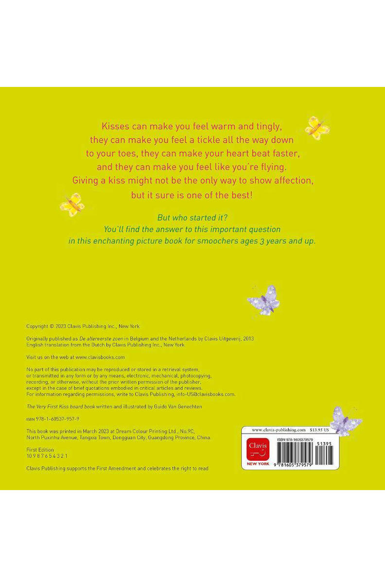 Guido Van Genechten The Very First Kiss board book | wehkamp