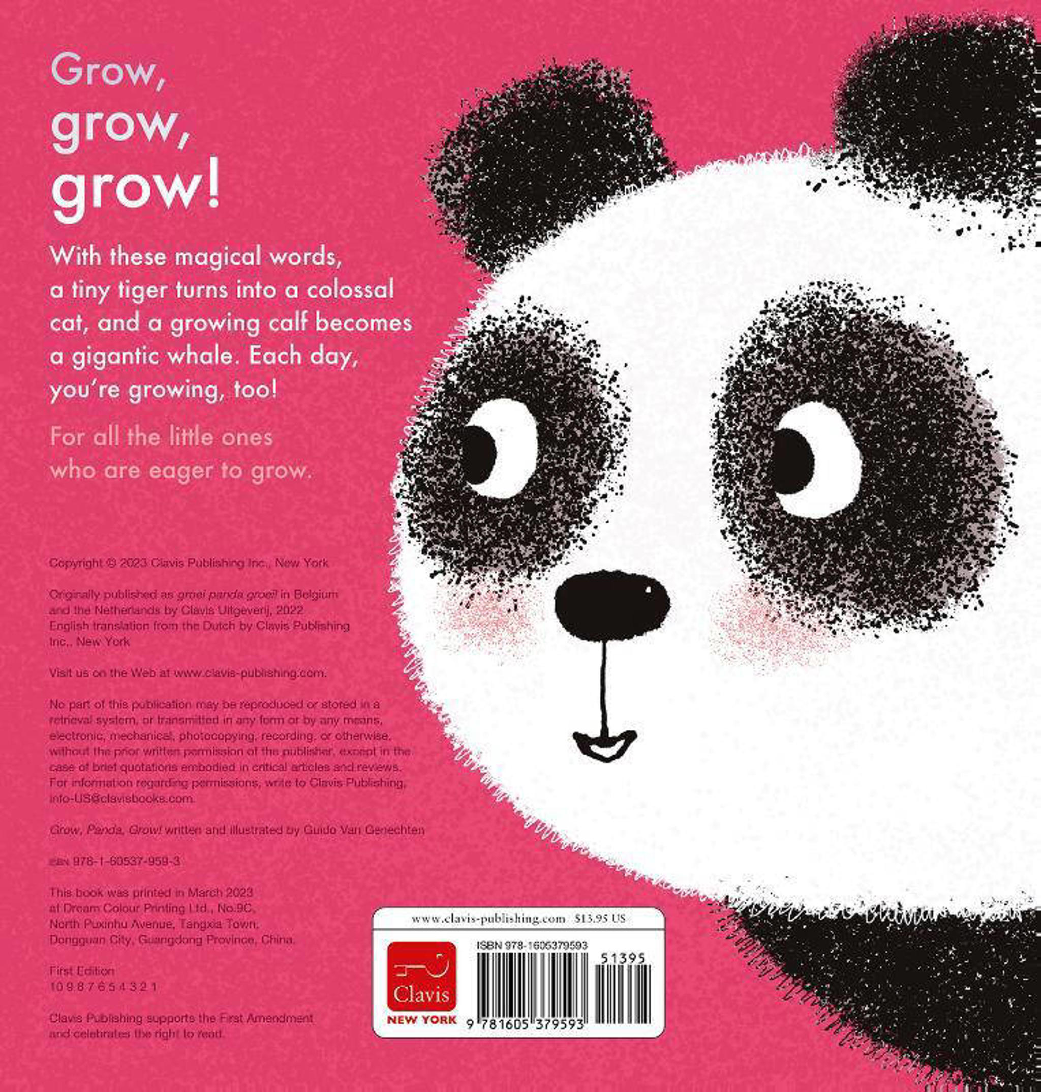 Guido van Genechten Grow, Panda, Grow! | wehkamp