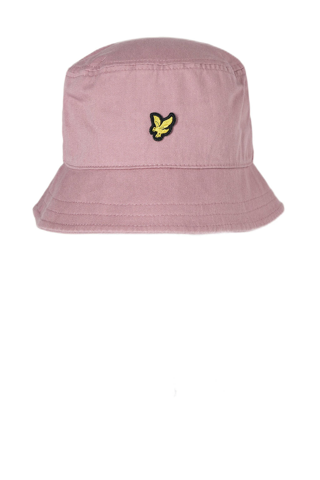 Lyle & Scott bucket hat oudroze | wehkamp