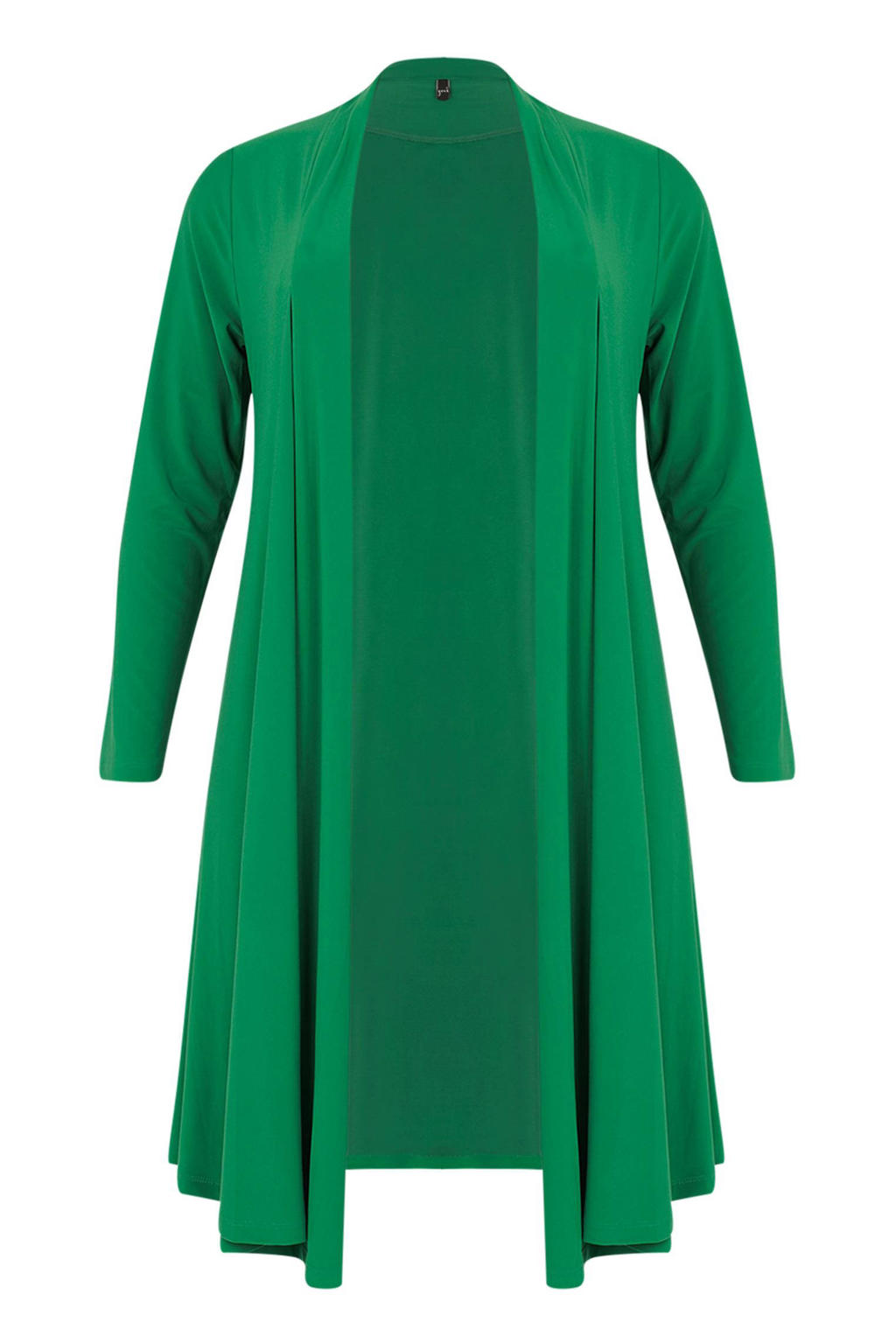 YOEK vest DOLCE van travelstof groen | wehkamp