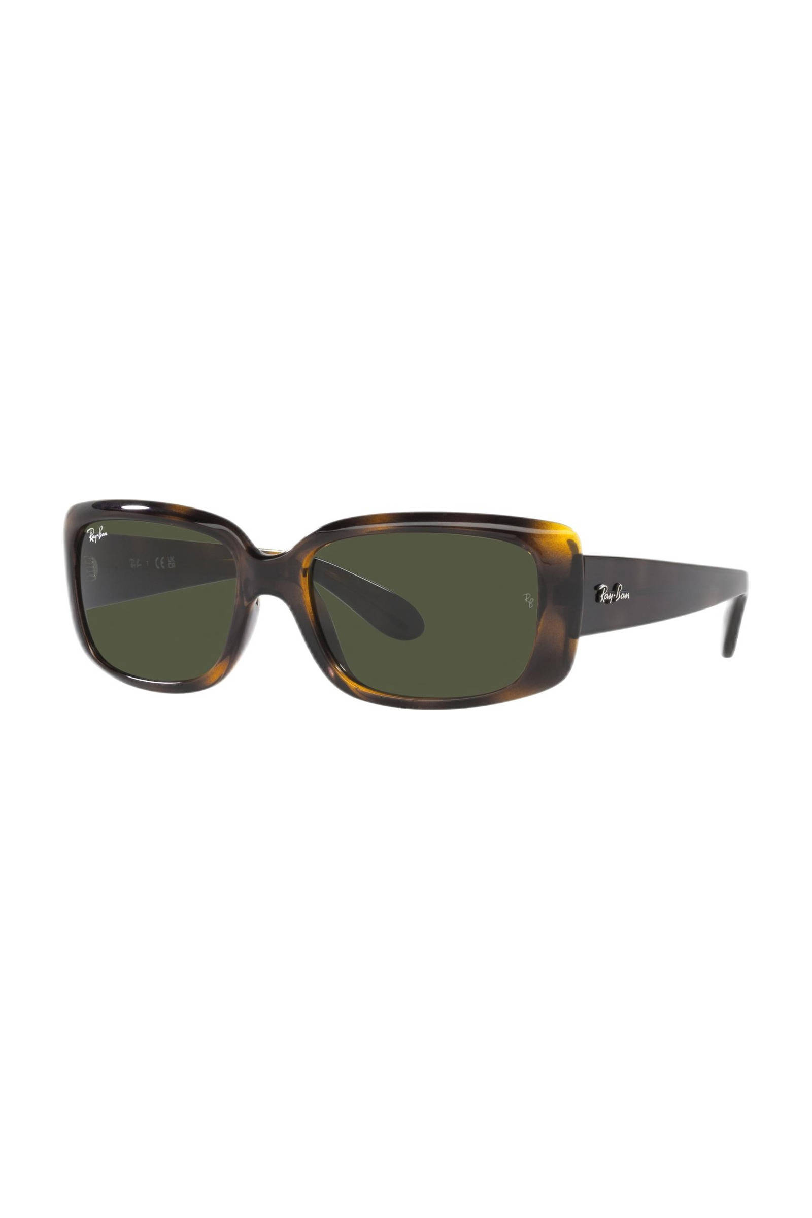 Ray-Ban zonnebril 0RB4389 met tortoise print donkerbruin | wehkamp