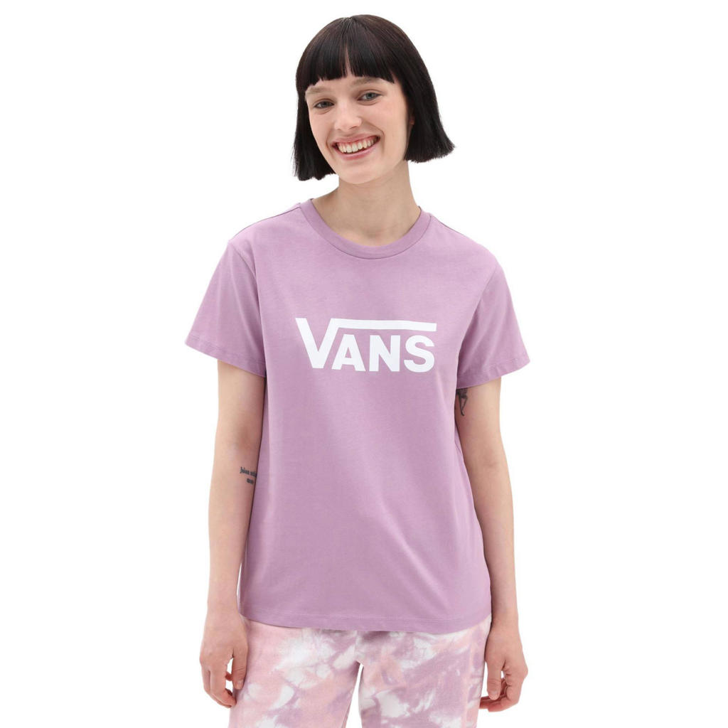 VANS T-shirt lila | wehkamp