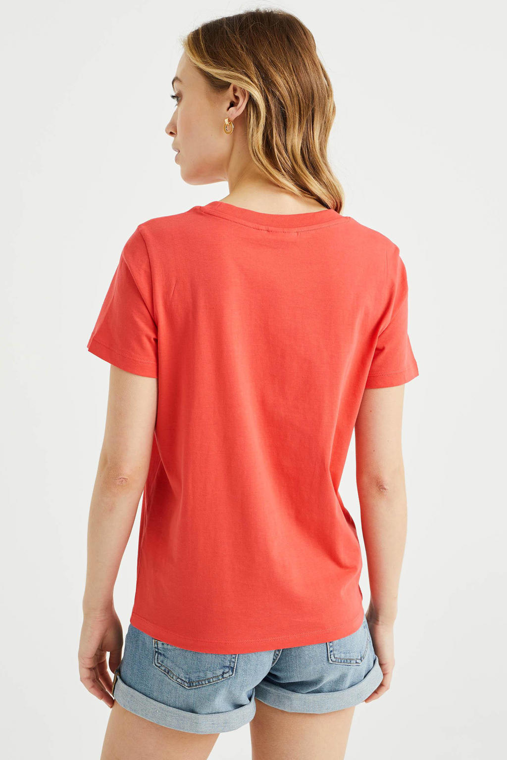 WE Fashion T-shirt rood kopen? | Morgen in huis | wehkamp