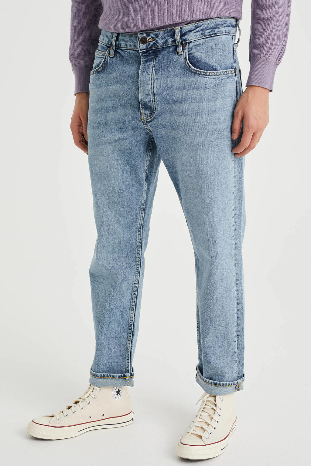 WE Fashion Blue Ridge relaxed jeans light denim | wehkamp