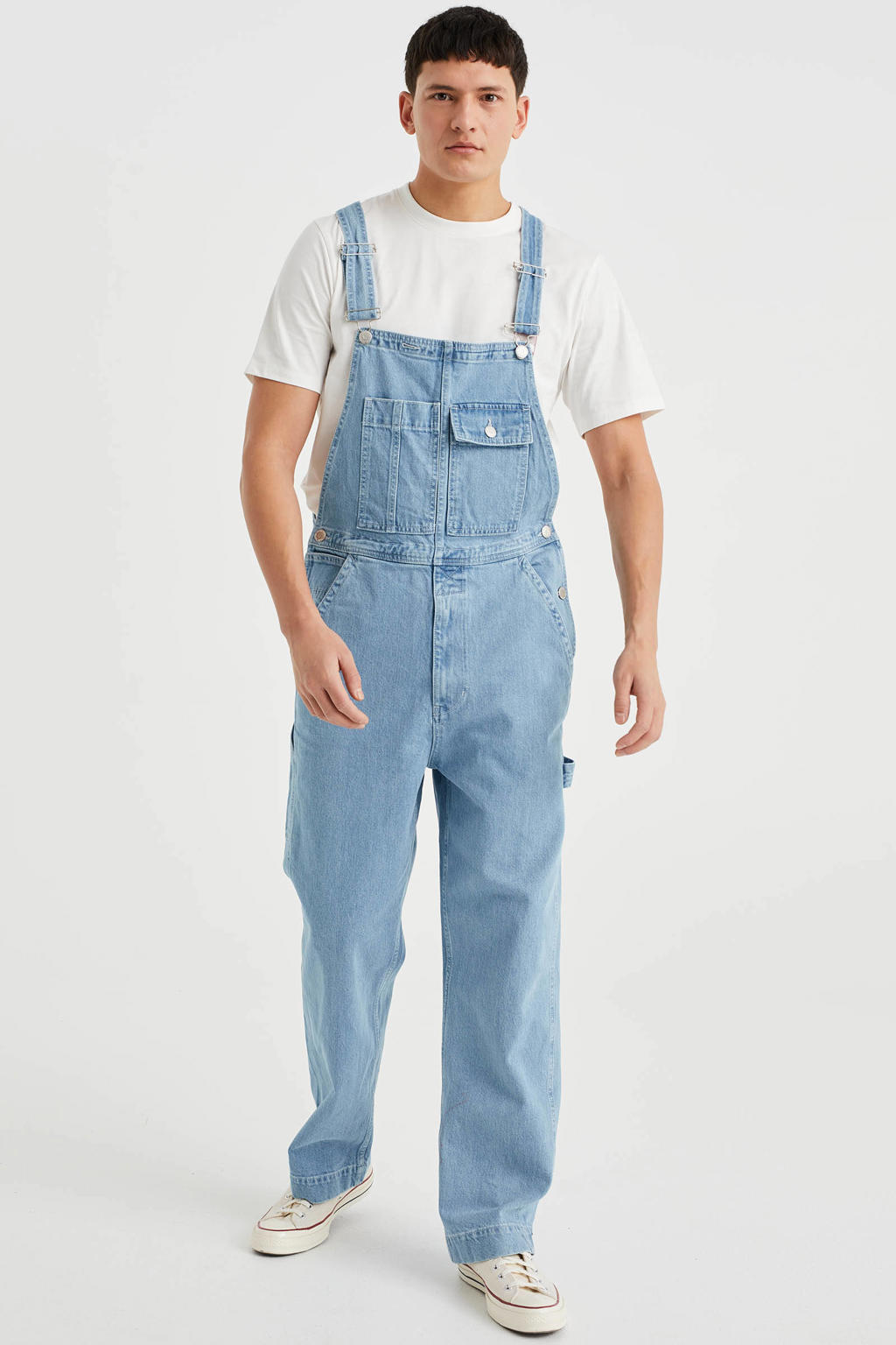 WE Fashion Blue Ridge Blue Ridge loose fit tuinbroek | wehkamp