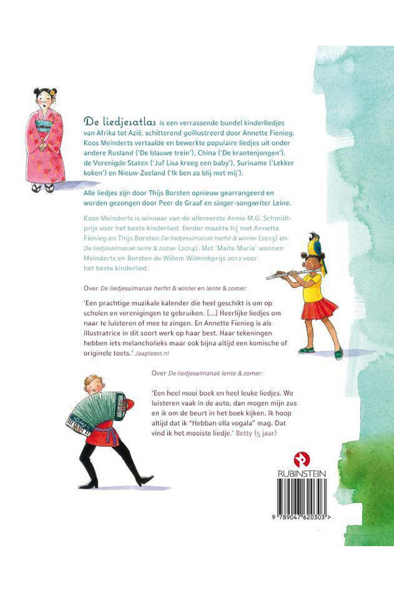 Koos Meinderts De liedjesatlas | wehkamp