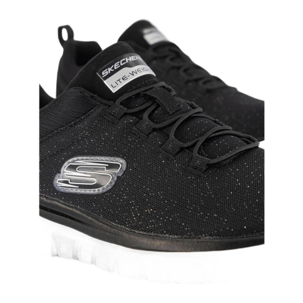 Skechers GRACEFUL 2.0 - BIG FANCY sneakers zwart | wehkamp