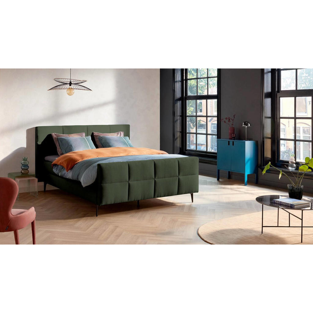 Karlsson complete boxspring Attraktiv Trendik (160x200 cm) | wehkamp