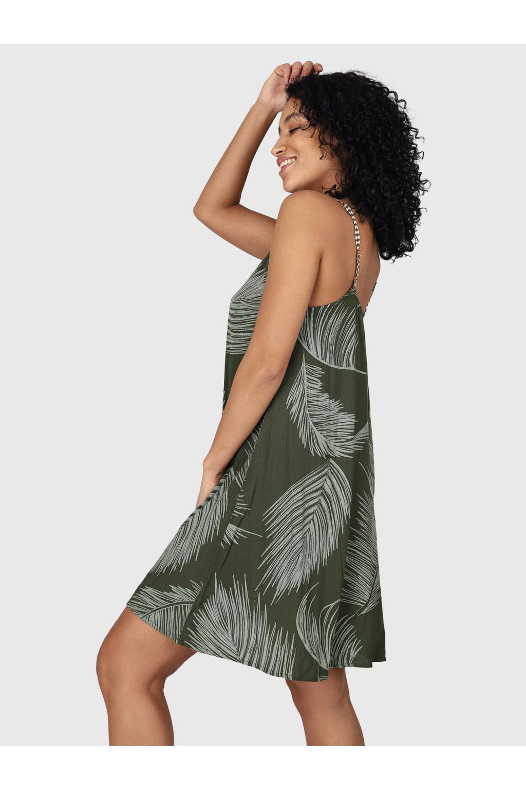 Brunotti strandjurk Jules donkergroen | wehkamp