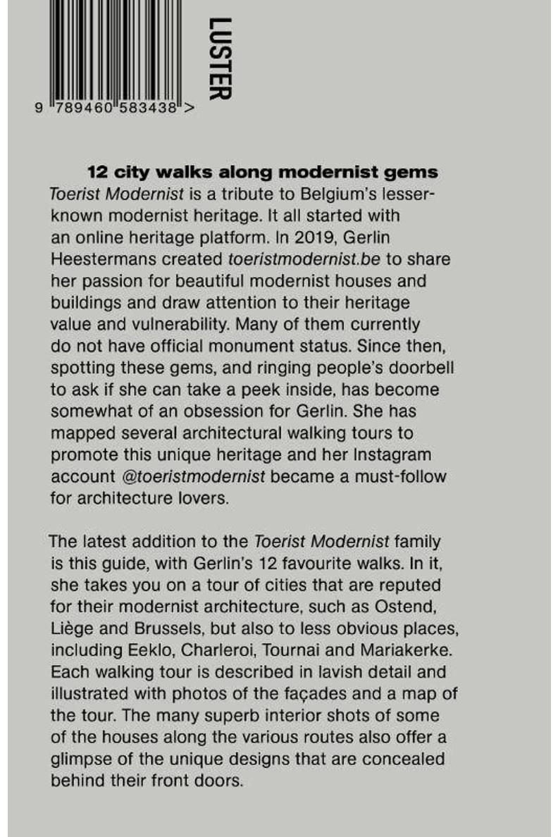 Gerlin Heestermans Toerist Modernist | wehkamp