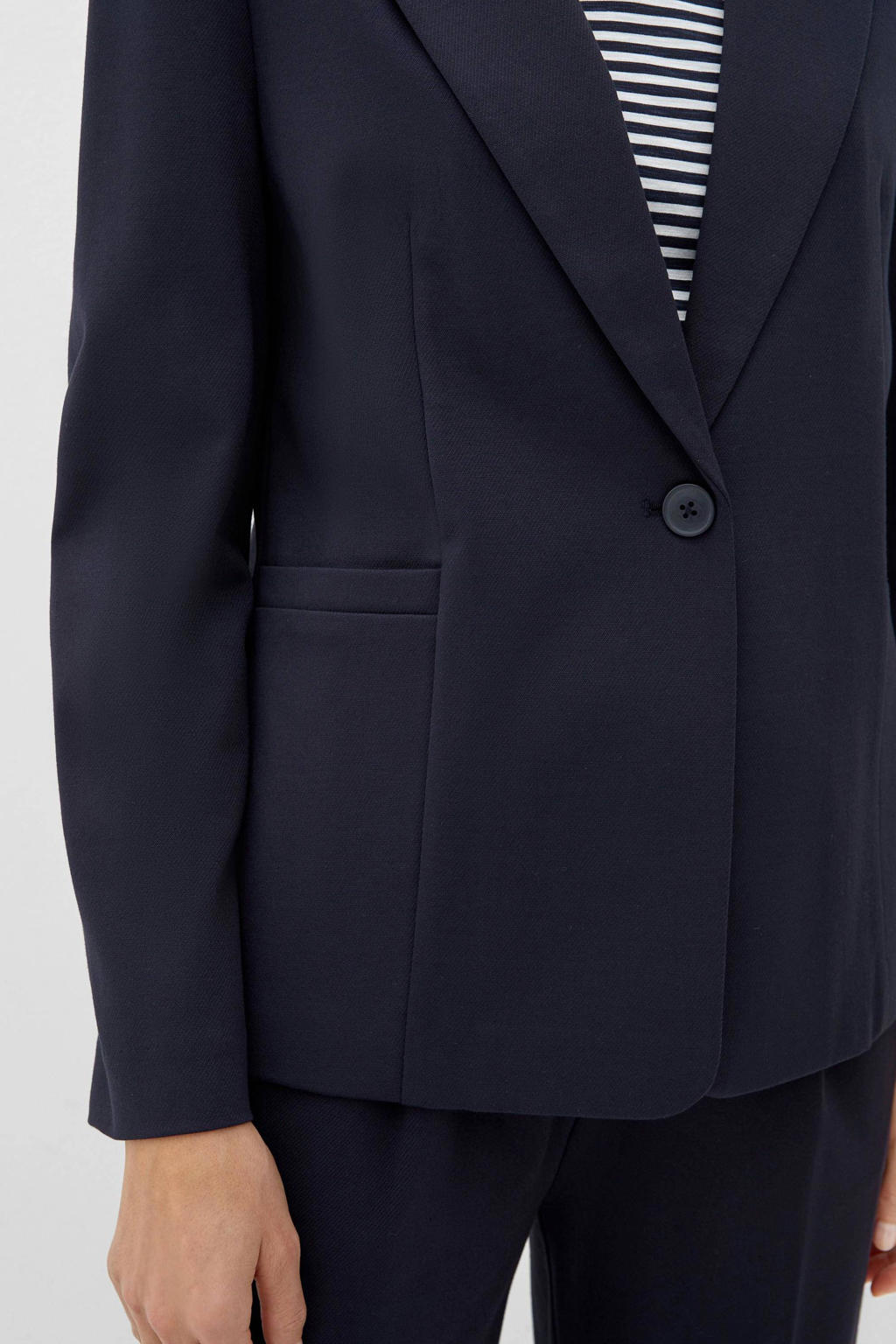 s.Oliver blazer donkerblauw kopen? | Morgen in huis | wehkamp