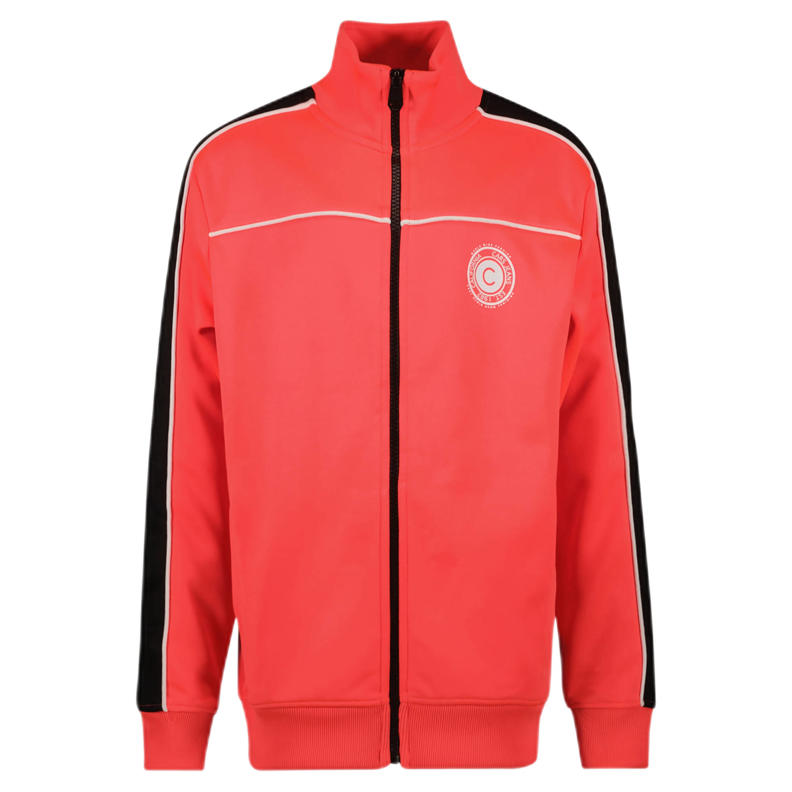 Cars sweatvest NOY met logo rood/zwart | wehkamp