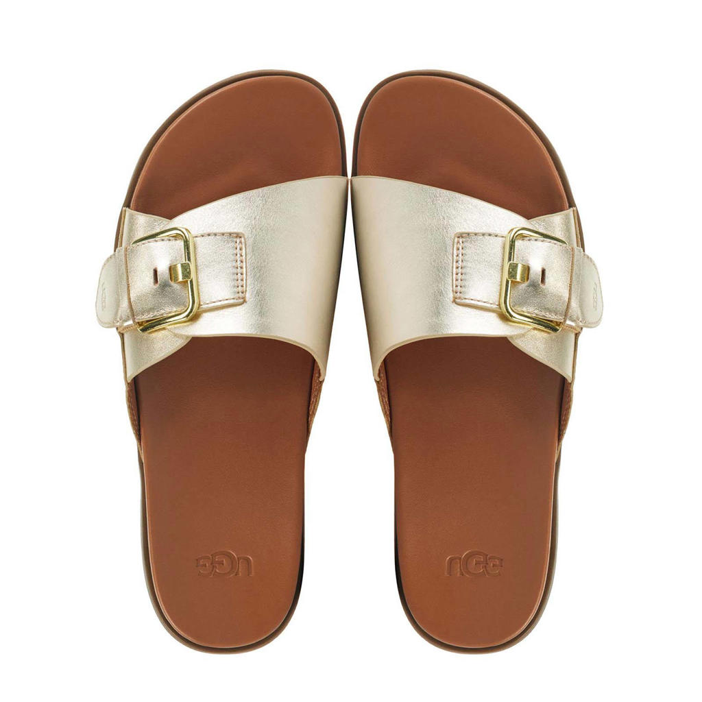 UGG leren slippers goud kopen? | Morgen in huis | wehkamp