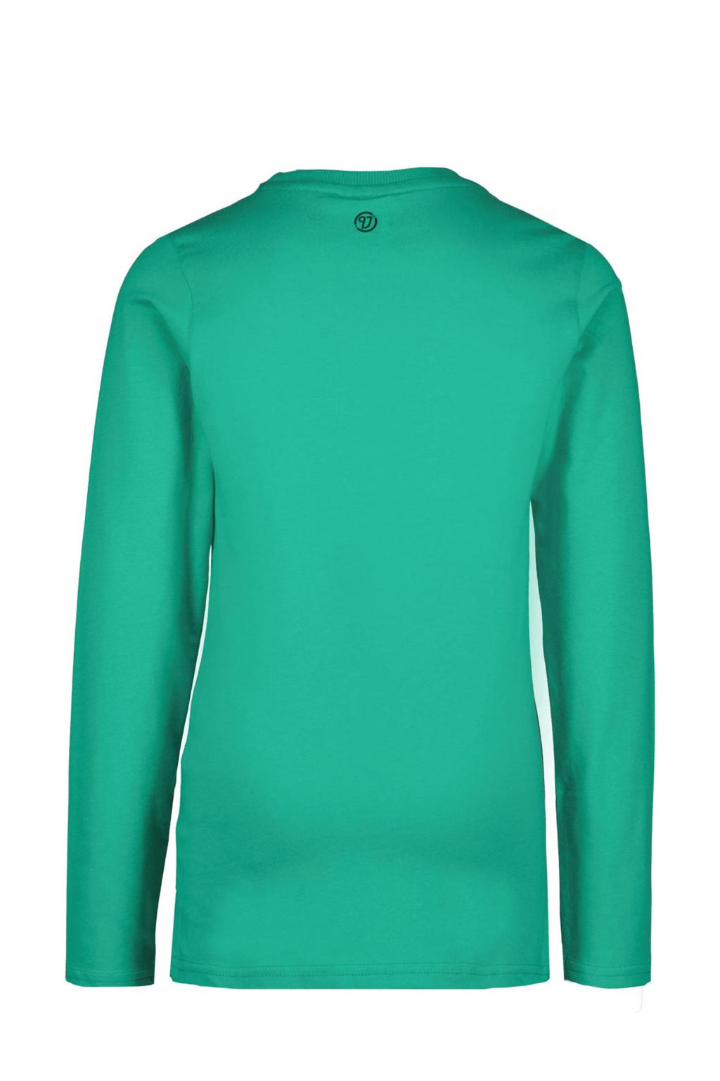 Vingino longsleeve met logo groen | wehkamp