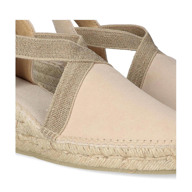 Toni Pons Tona suède espadrilles beige | wehkamp