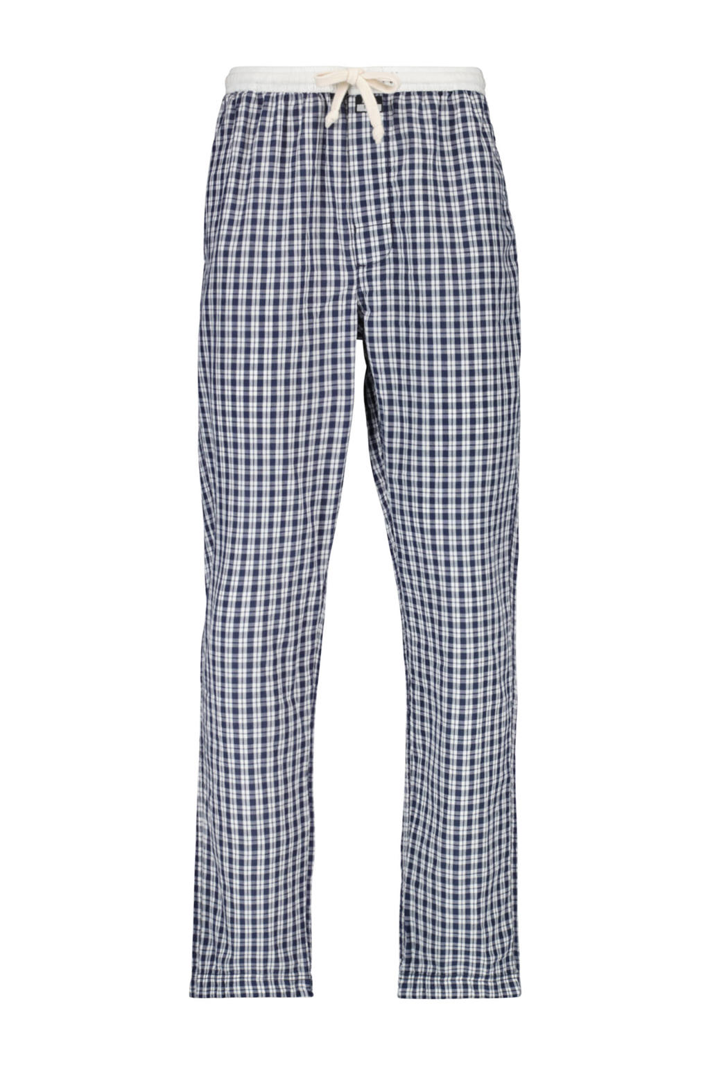 America Today geruite pyjamabroek Lake donkerblauw/wit | wehkamp