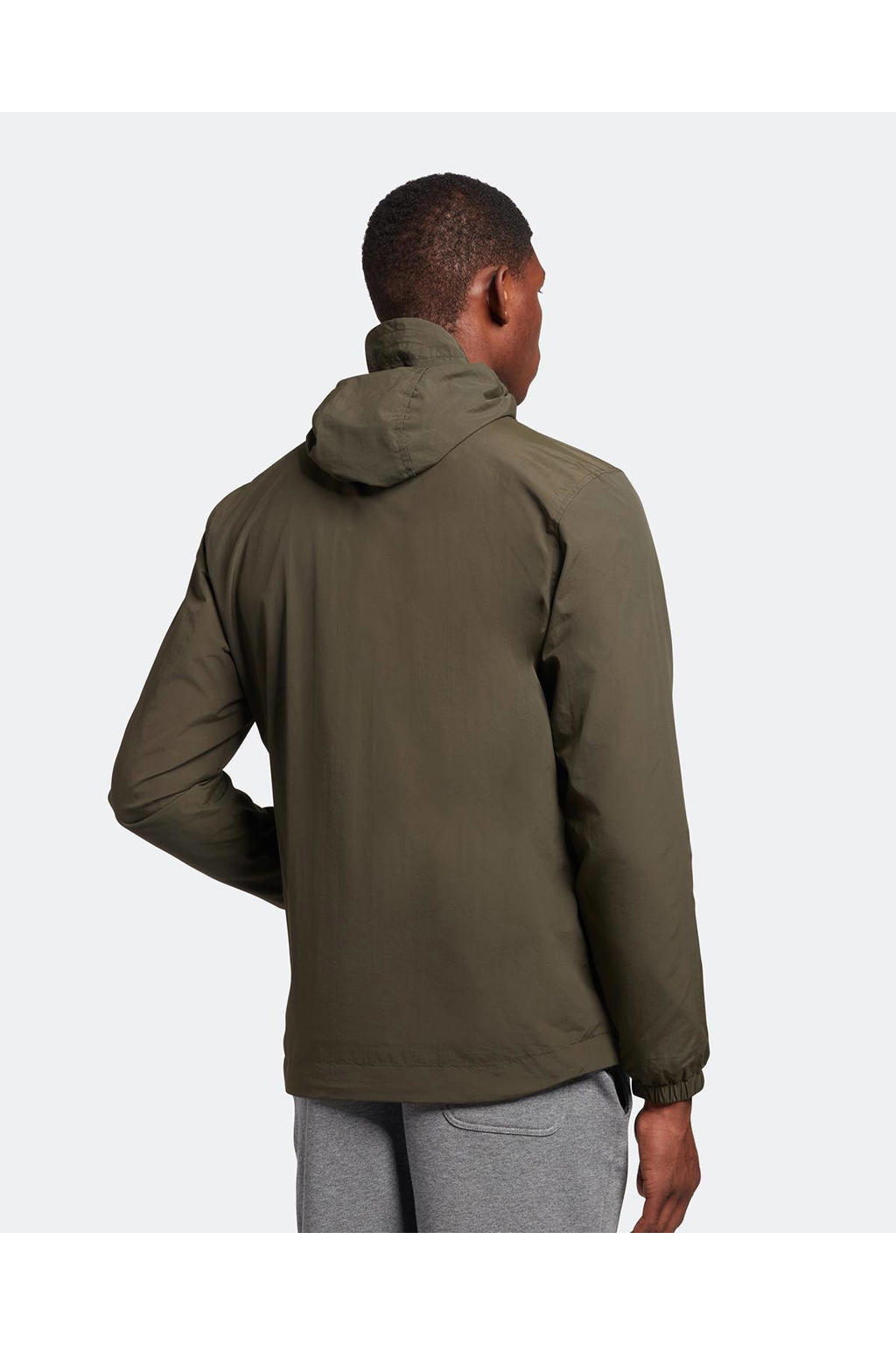Lyle & Scott softshell jas olive | wehkamp
