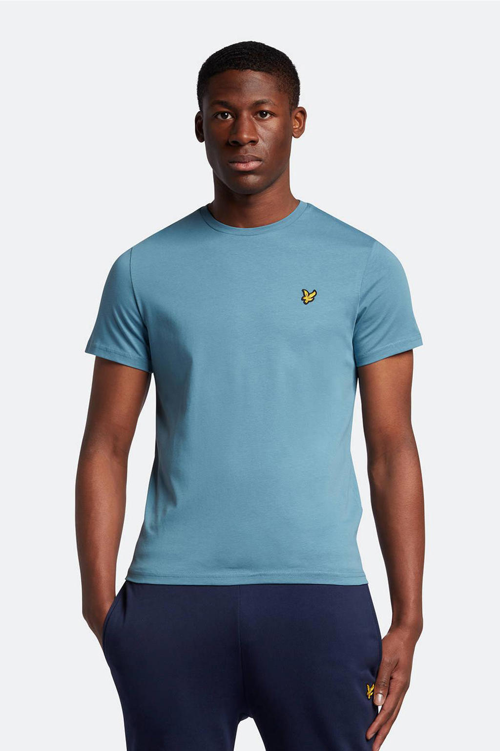 Lyle & Scott regular fit T-shirt skipton blue | wehkamp