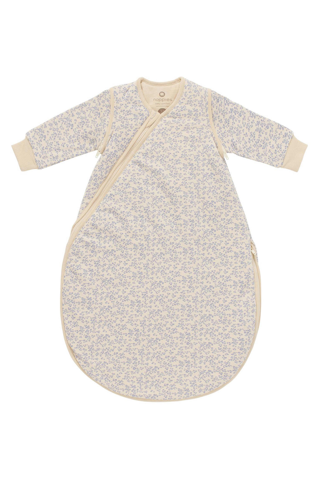 Noppies Botanical baby winter slaapzak Colony Blue | wehkamp