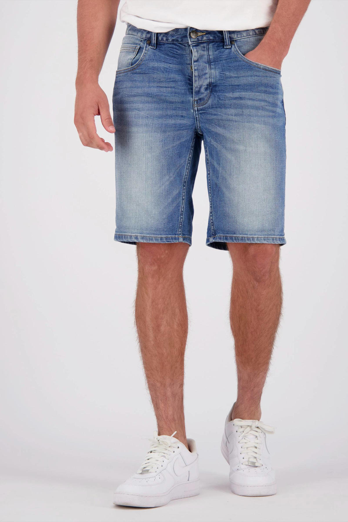 Raizzed skinny short Crest mid blue stone | wehkamp