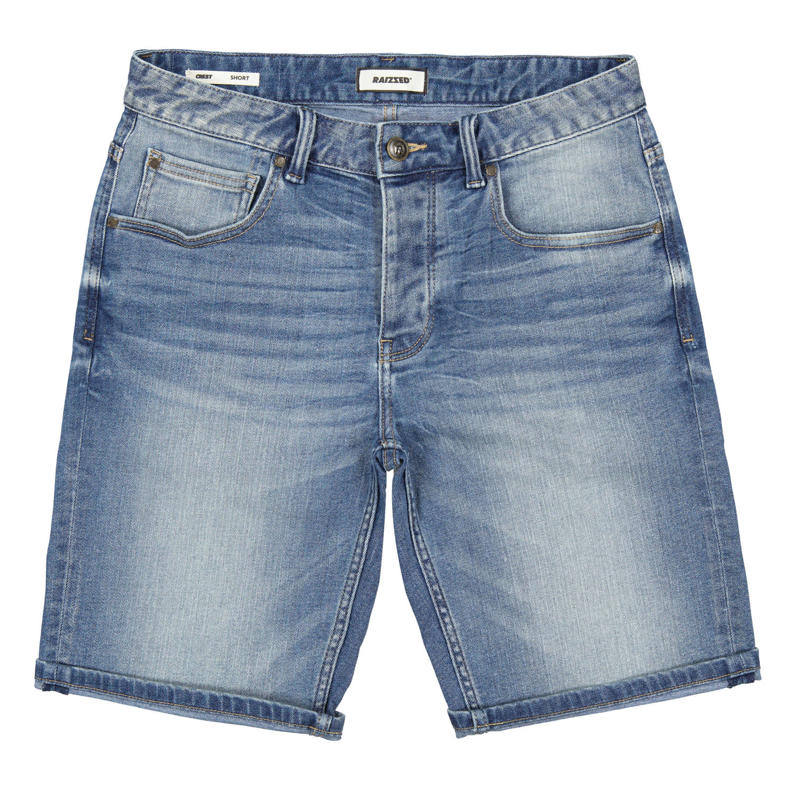 Raizzed skinny short Crest mid blue stone | wehkamp