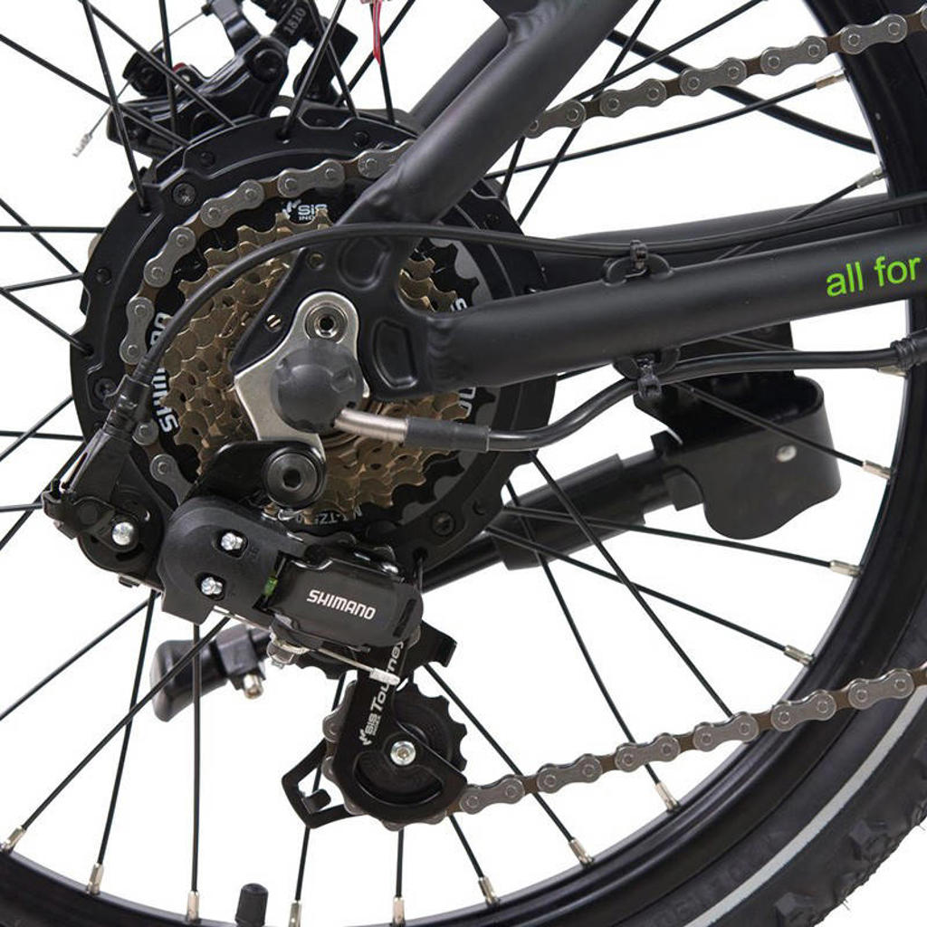 Llobe City III, 20 inch elektrische vouwfiets, 20 inch, 7 sp, 21kg, 10,4 Ah, zwart | wehkamp