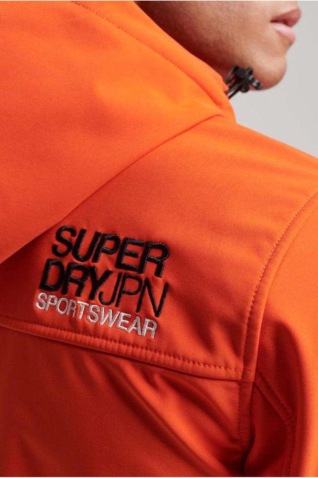 Superdry CODE Trekker softshell jas bold orange | wehkamp