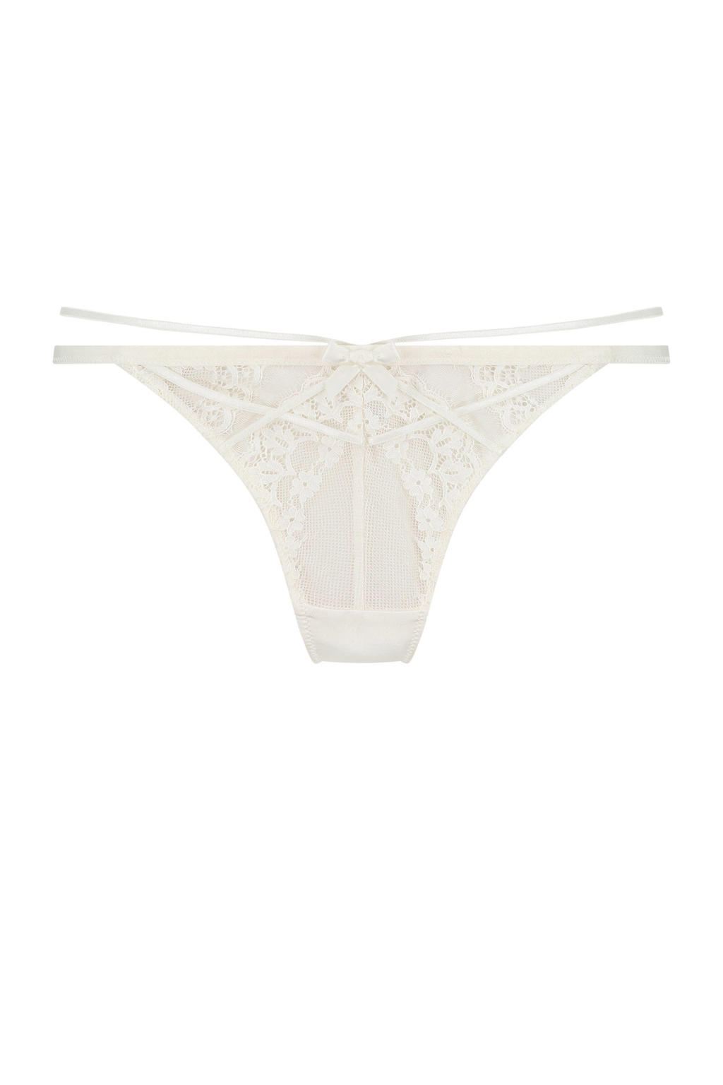 Hunkemöller high leg string Daisy wit | wehkamp