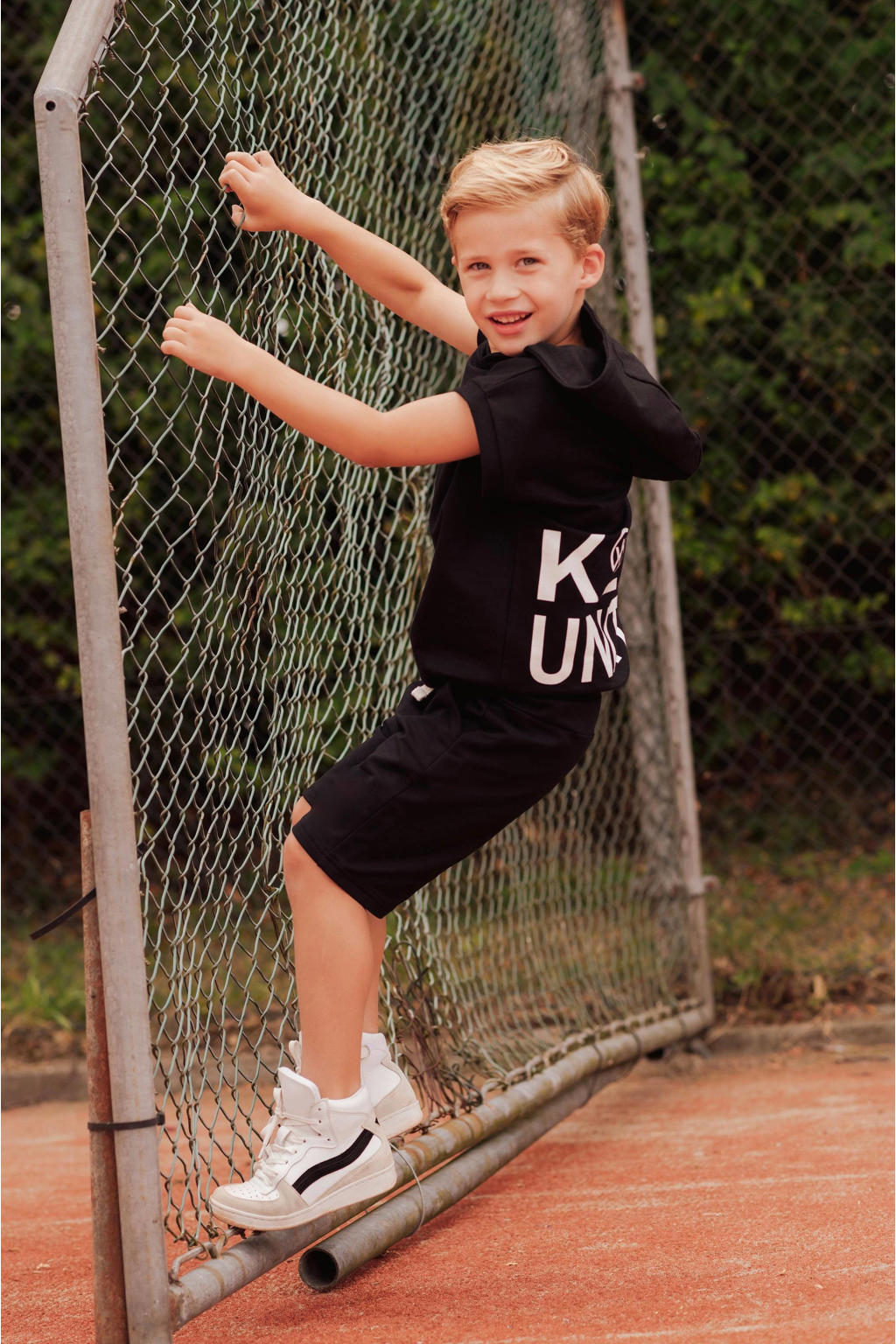 KIDDO regular fit short Arie zwart | wehkamp