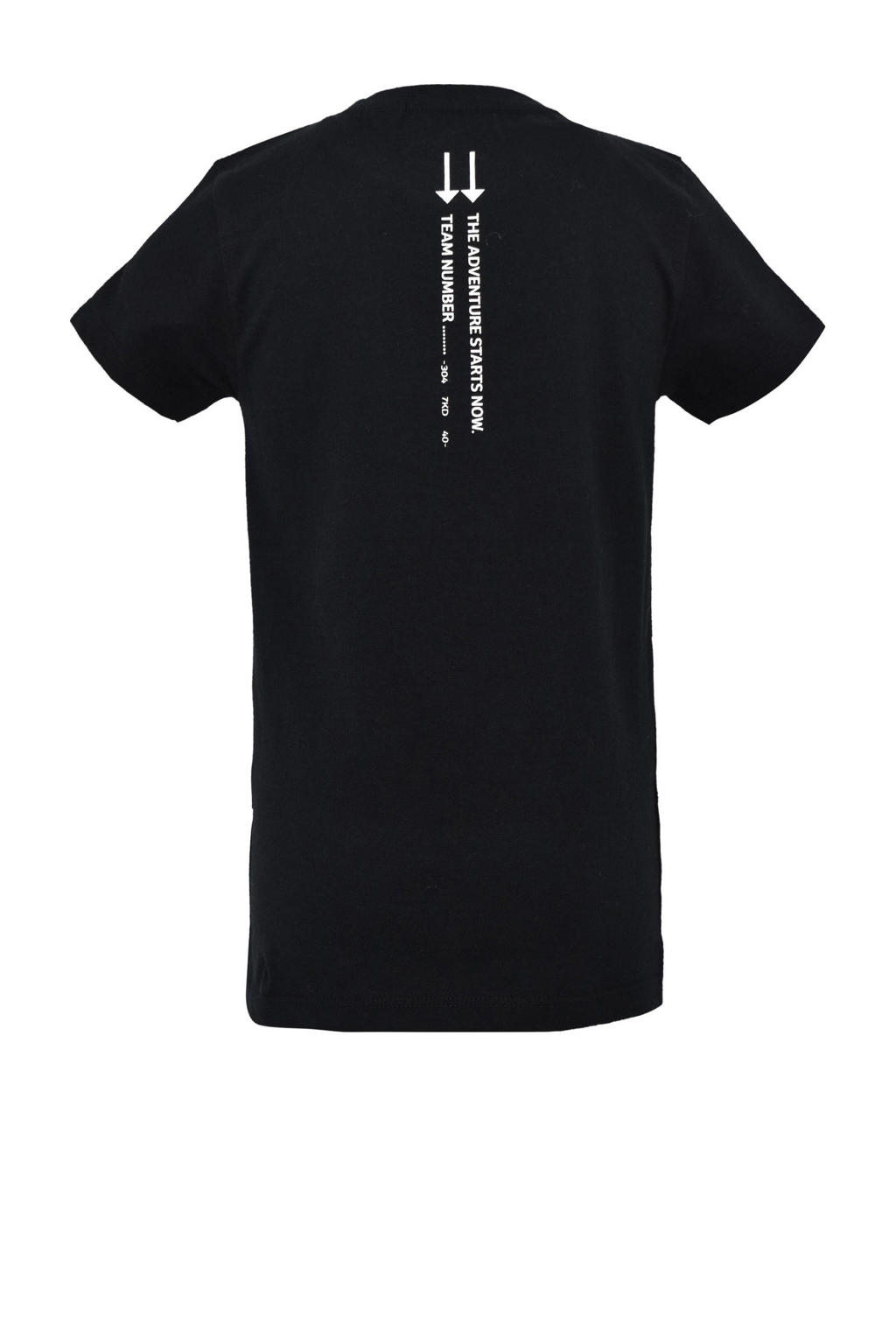 KIDDO T-shirt Ferdi met tekst zwart | wehkamp