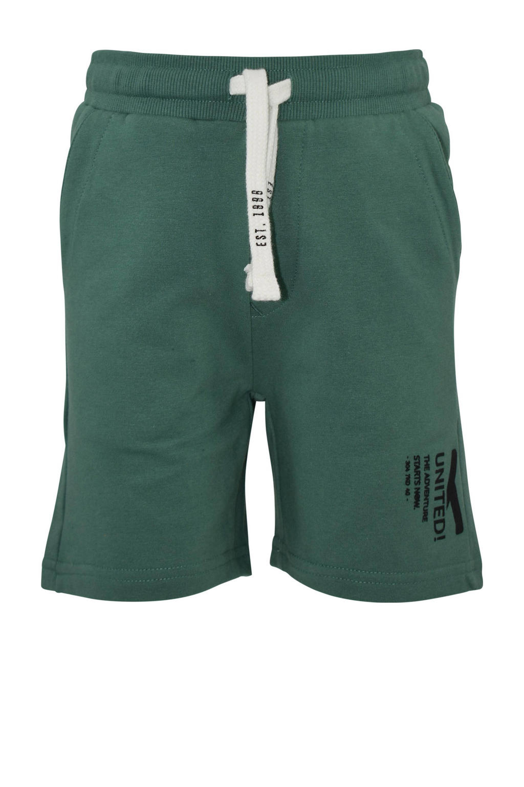 KIDDO regular fit short Delano met printopdruk groen | wehkamp