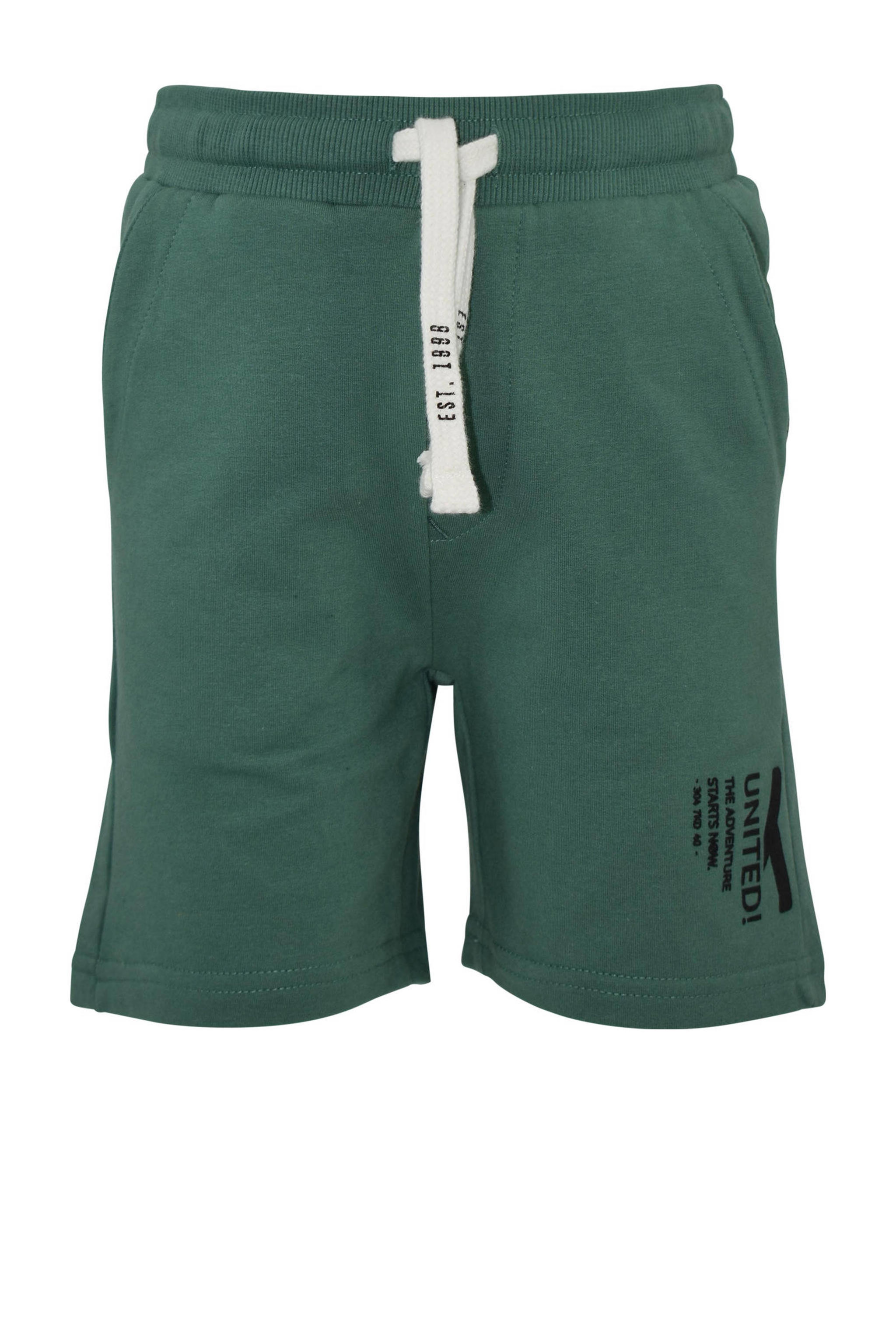 KIDDO regular fit short Delano met printopdruk groen | wehkamp