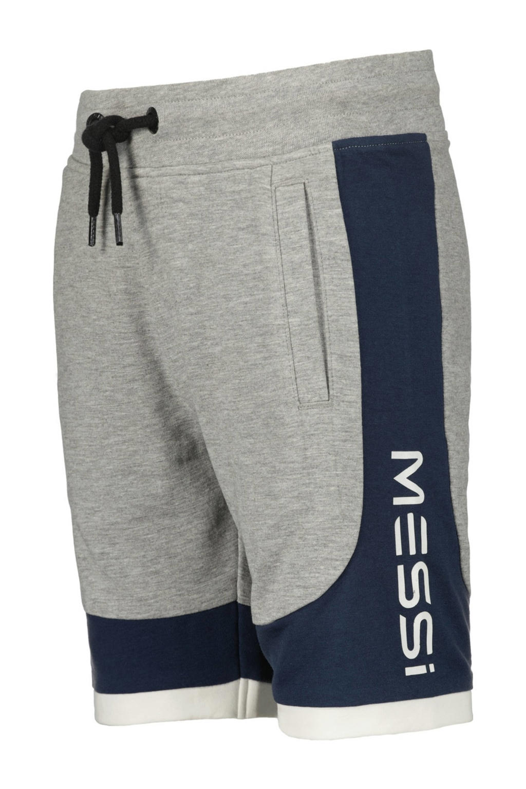 Vingino x Messi short Recreo grijs | wehkamp
