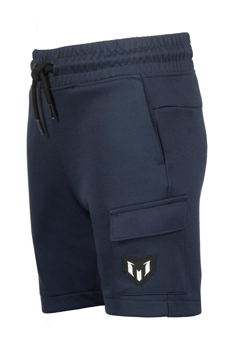 Vingino x Messi short Vedia donkerblauw | wehkamp
