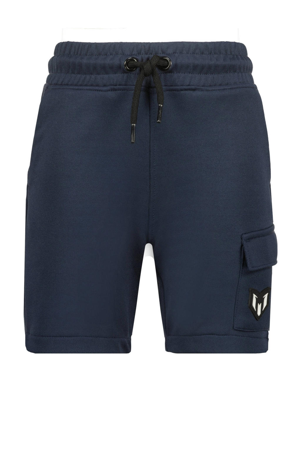Vingino x Messi short Vedia donkerblauw | wehkamp