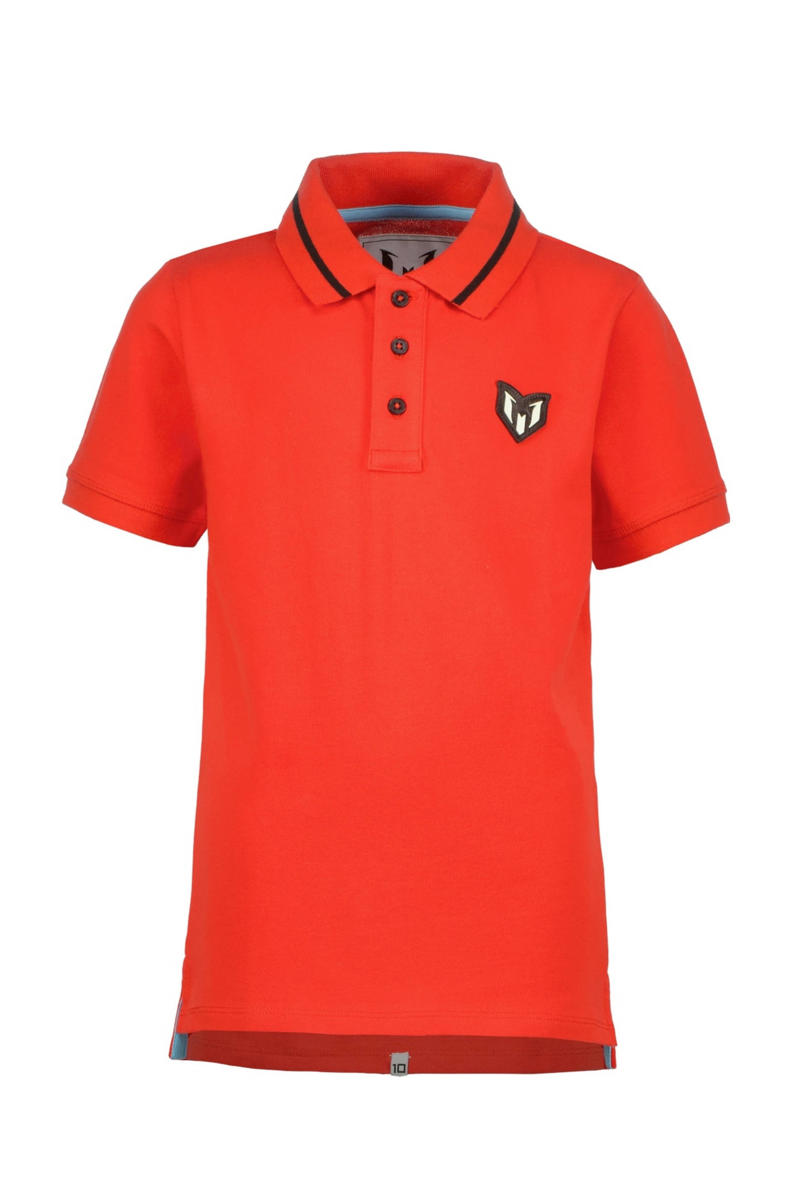 Vingino x Messi polo Colon rood | wehkamp