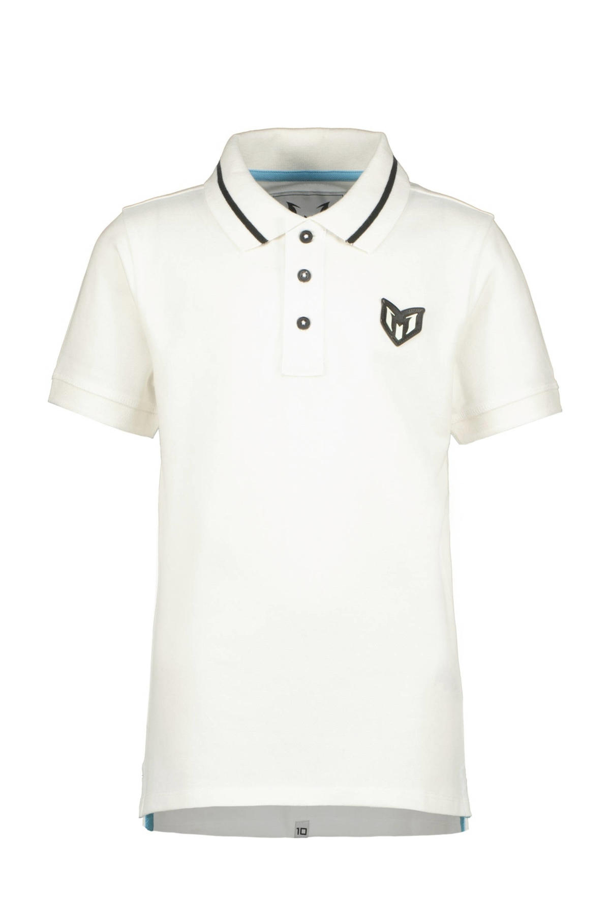 Vingino x Messi polo Colon wit | wehkamp