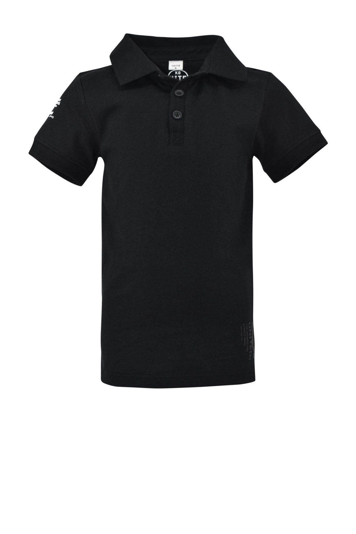Born by Kiddo United polo Sam zwart | wehkamp