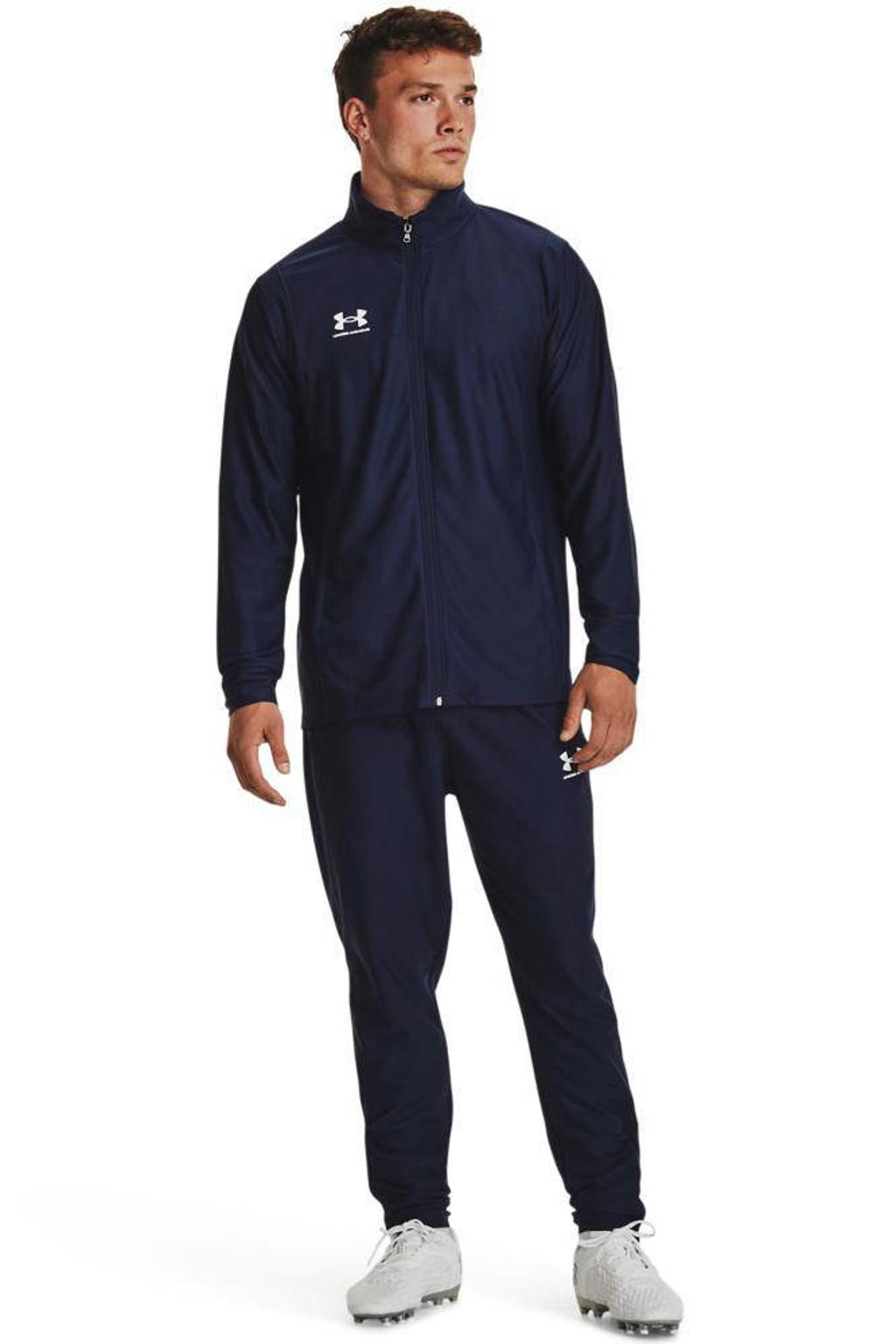 Under Armour Senior trainingspak donkerblauw | wehkamp